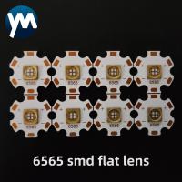 China Smd 10W Flat Lens Light uv led bulbs 6565 UV Led Digital Printing Machines led for bottle screen printing for sale