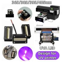 China 395nm 80W Water Cooled 12 W/cm² UV Curing Lamp Suitable for Drying in Small UV Printers. Ink Coating Drying for sale