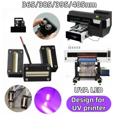 China 395nm 80W Water Cooled 12 W/cm² UV Curing Lamp Suitable for Drying in Small UV Printers. Ink Coating Drying for sale