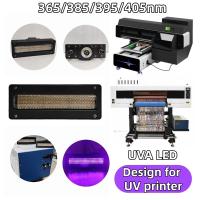China 360W 12020mm 395nm UV Ink Two Lamps Varnish Drying Ultraviolet Light for DX5/TX800/XP600 Printhead UV Dryer Format Printing for sale