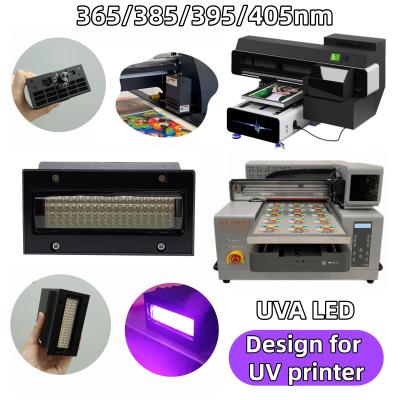 China 395nm LED UV Lamp 7020 Size 200W UV LED Curing Light Ultriviolet Lamps for Epson I3200/XP600/TX800 UV Printer for sale