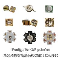 China Custom Led Sign 3W 5W 10W UV LED 3535 6565 6868 SMD With Quartz Lens Chip UV LED Light Diode for Uv Ink Glue Printing for sale