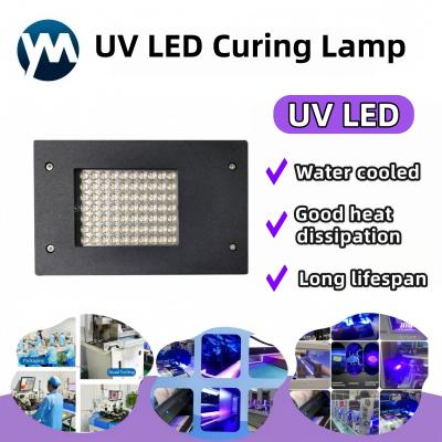 China 395nm 700W Water Cooled UV Curing Lamp Light for Wood Primer Furniture Paint Uv Emission Led Curing Printing for sale