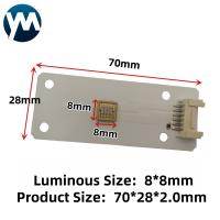 China New Arrival 50W UV LED Module 8080 UV Curing Light For 3d Printer Uv Ink Curing for sale