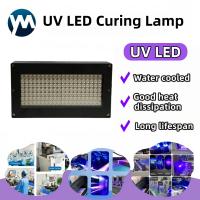 China 1400W Led Water Cooled 395nm UV Curing Lamp Light for Wood Primer Furniture Paint Uv Emission Curing Printing for sale