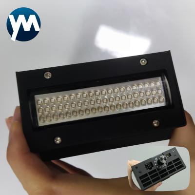 China 70*20 Area Dry Ink 395nm 200w 11W/cm^2 Lampe Uv Led UV LED Curing Lamp Led Light Fan-cooled UV Flatbed Printer for sale