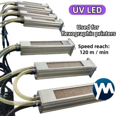 China UV LED light 3000W 280mm for printing and curing Swiss Narrow Width Flexographic Label Printing Machine for sale
