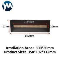 China 900W 395nm Air Cool Uv Led Curing System Quick Drying Device for Furniture Paint Screen Label Printing Machine for sale