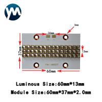 China UV LED Module 120w UV LED 3535 Chip Quartz Lens For UV Printer UV Ink Curing for sale