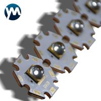 China 6565 10W 20mm Hexagonal Plate LED Flashlight Module 365nm 395nm for sale