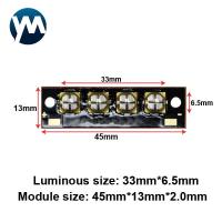 China LED Chip Lamp Beads 40W UV Light Module 6565 10W For 3D Printing Curing for sale