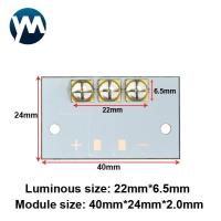 China UV Light Module 30W Line Light Source Module Quartz Lens Lamp Beads for sale