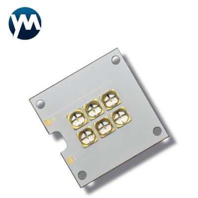 China 60W High Power LED UV Light Module 6565 Lamp Beads 365nm 395nm for sale