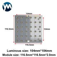 China 360W UV High Power LED Chip 116116 10w Lamp Beads Quartz Lens for sale
