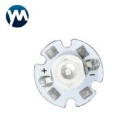 China UV LED SMD 3W Imitation Lumen SMD Module High Power UV LED Silicone Lens 365nm 385nm for sale