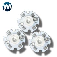 China UV LED SMD 3W Imitation Lumen SMD Module High Power UV LED Silicone Lens 365nm 385nm for sale