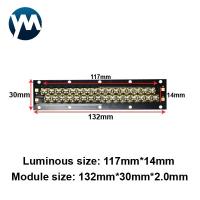 China UV LED Module 320W High Power UV LED 10W Chip Lamp Beads Quartz Lens Offset Ink for sale