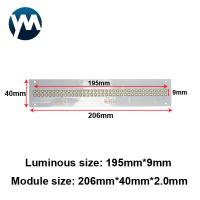 China UV Light Module 210W High Power Linear Light Source Curing Module 365nm Lamp Beads for sale