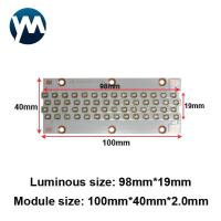 China UV Light Module 168W 395nm uv led chip uv led curing lamp 3W lamp beads for sale