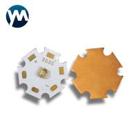 China UV LED Chip 3W LED Quarz Chip 20mm Copper Plate Flashlight Curing UV LED Lamp for sale