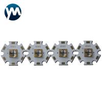 China UV LED SMD Chip 6565 10W UV LED Curing 20mm Hexagonal Plate LED Flashlight for sale