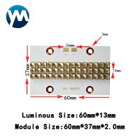 China Customized UV LED Lamp 120w 3535 SMD Quartz Lens For UV Printer for sale