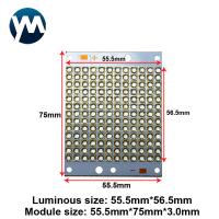 China 450W UV LED Curing Lamp Quartz Lens High Power UV Light Module For Curing for sale