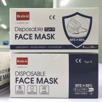 China 3 Layer Medical Protective Mask For Covid , Protective Air Pollution Mask for sale