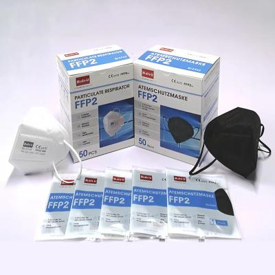 China BU-E960 Adult FFP2 Face Masks With Ear Loops CE Certification And Device Listed for sale