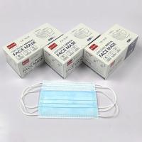 China 3 Layers Blue Surgical Mask With Earloops TYPE IIR Level Buda U for sale