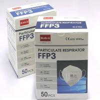 China 5 Layers White FFP3 Dust Mask , FFP3 Filtering Half Mask Without Valve for sale