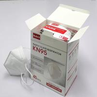 China FDA EUA Listed 5 Layer KN95 Particulate Respirator 40pcs for sale