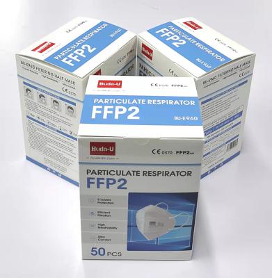 China Buda-U 5 Layers FFP2 Particulate Respirator Mask Closely Fit To The Face for sale