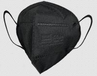 China BU-E960 Black FFP2 Protective Masks CE 0370 Certificated No Breathing Valve for sale