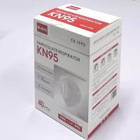 China FDA EUA KN95 Face Mask For COVID Prevention Folding Protective 40pcs/Box for sale