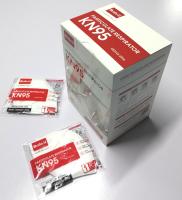 China White Certified Total 5 Layers KN95 Particulate Respirator Mask For COVID 19 for sale