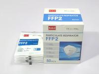 China BU-E960 Adult FFP2 Filtering Half Face Mask Five Layer With High Efficiency CE 0370 for sale