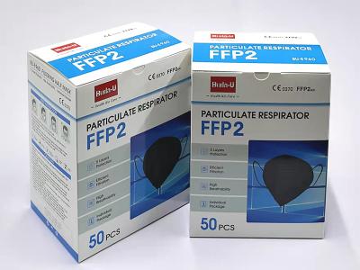 China Low Resistance Breathable FFP2 Face Mask Wearing Glasses Without Fog for sale