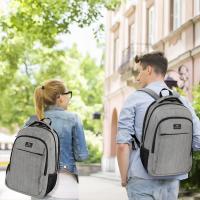 China Anti Theft Laptop Backpack with USB Charging Port 15.6 Inch Travel Backpack for Men Women College for sale