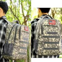 China 40L Military Camo Backpack for Boys with USB Charging Port, Tactical School Backpack for sale