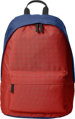 China Blue School Laptop Backpack 15L Water-Resistant Polyester Daypack 40cm for sale