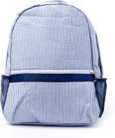 China Seersucker Toddler Backpack 15x13.5x4 Inch Cute Kids School Bookbag for 8-12Y with Adjustable Straps for sale