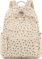 China Mini Corduroy Backpack for Women Girls Water Resistant Small Daypack 13x11x5.1 inch for sale