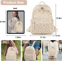China Mini Corduroy Backpack for Women Girls Water Resistant Small Daypack 13x11x5.1 inch for sale