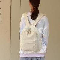 China Mini Corduroy Backpack for Women Girls Water Resistant Small Daypack 13x11x5.1 inch for sale