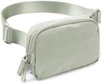 China 2-Way Zipper Unisex Belt Bag 7.5x5x2 Inch Adjustable Fanny Pack Waist Pouch for Travel Hiking for sale