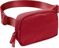 China 2-Way Zipper Unisex Belt Bag 7.5x5x2 Inch Adjustable Fanny Pack Waist Pouch for Travel Hiking for sale