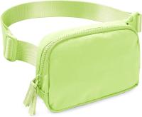 China 2-Way Zipper Unisex Belt Bag 7.5x5x2 Inch Adjustable Fanny Pack Waist Pouch for Travel Hiking for sale