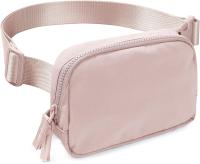China 2-Way Zipper Unisex Belt Bag 7.5x5x2 Inch Adjustable Fanny Pack Waist Pouch for Travel Hiking for sale