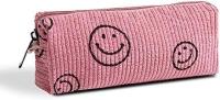 China Large Capacity Corduroy Pencil Case 8.4x4.1x2.1 Inch Pen Pouch for School Office for sale